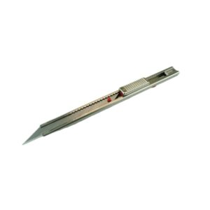NT Cutter PRO AD-2P Red Dot Auto-Lock Stainless Steel Knife | Tint Depot